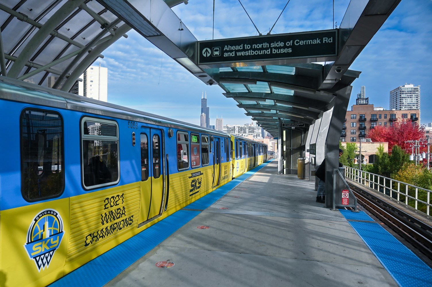CTA Train Honors the 2021 WNBA Champion, Chicago Sky! - Press Releases ...